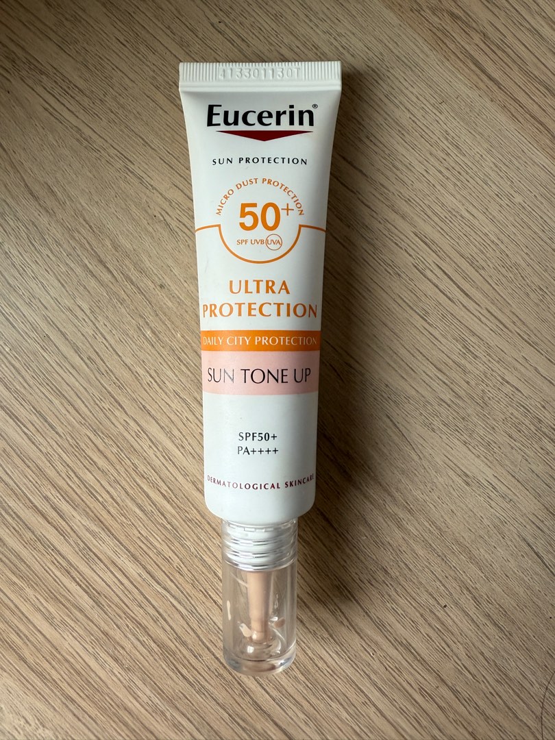 Eucerin Tone Up Sunscreen SPF50, Beauty & Personal Care, Face, Face ...