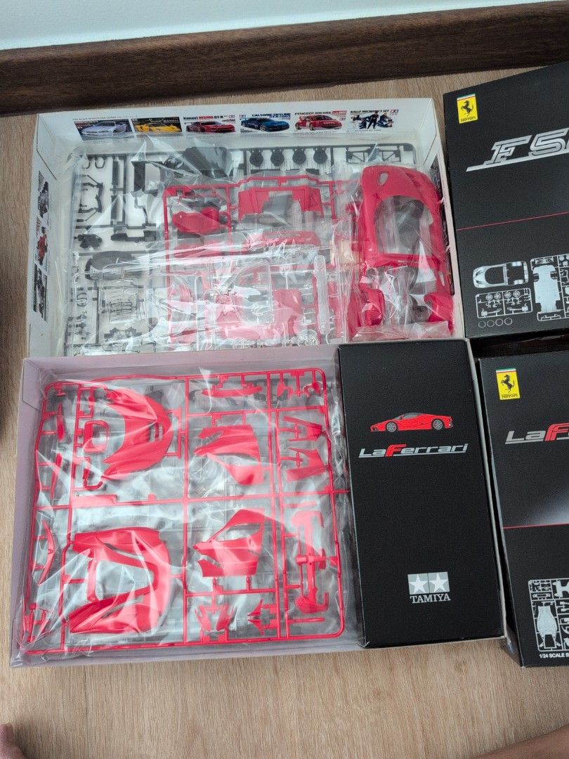 Ferrari model kit by Tamiya, Hobbies & Toys, Toys & Games on Carousell