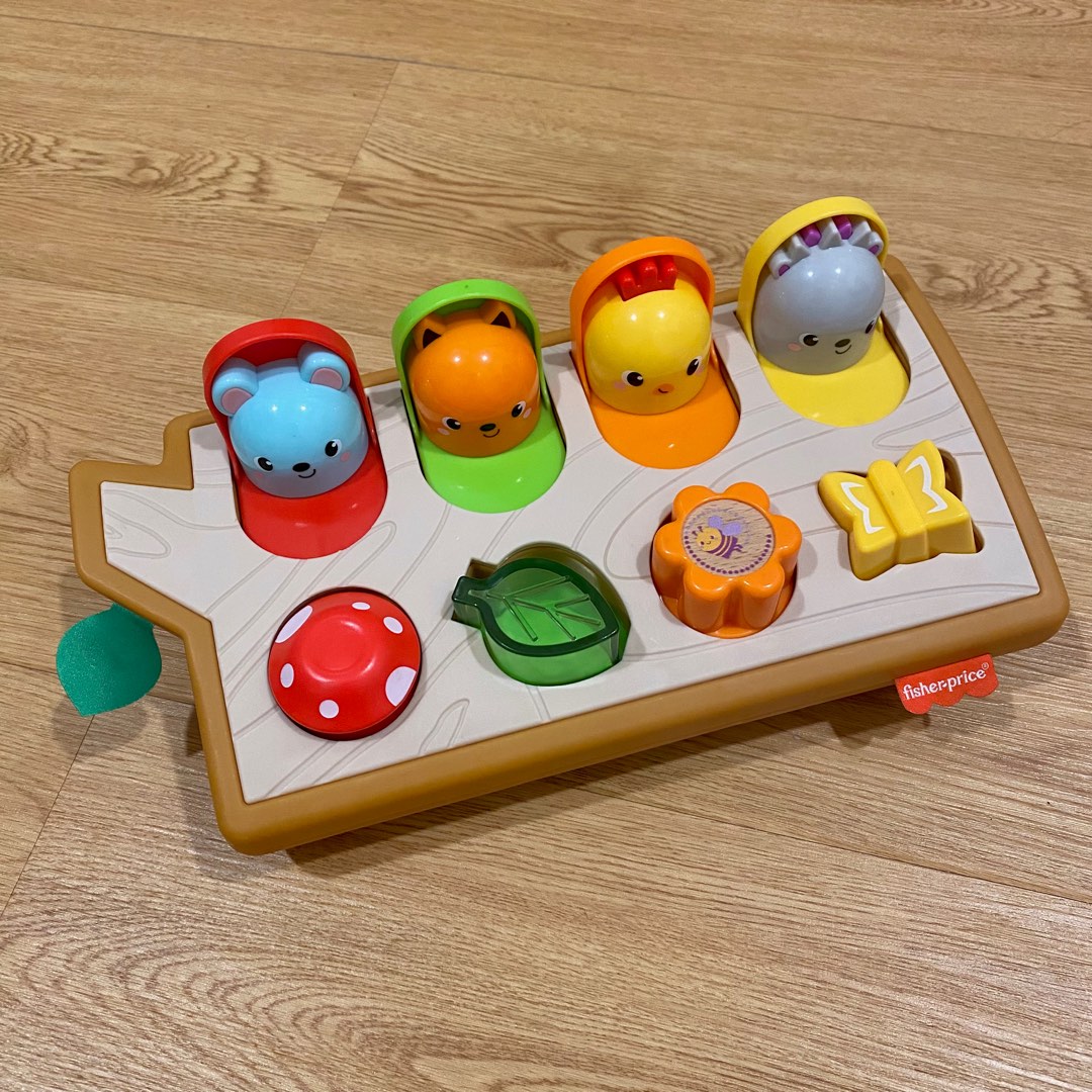 Fisher Price Hide and Peek Pop Up, Bayi & Anak, Mainan & Baby Walker di ...