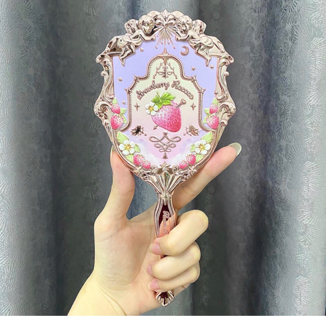 Flower Knows Strawberry Rococco Handmirror, Furniture & Home Living ...
