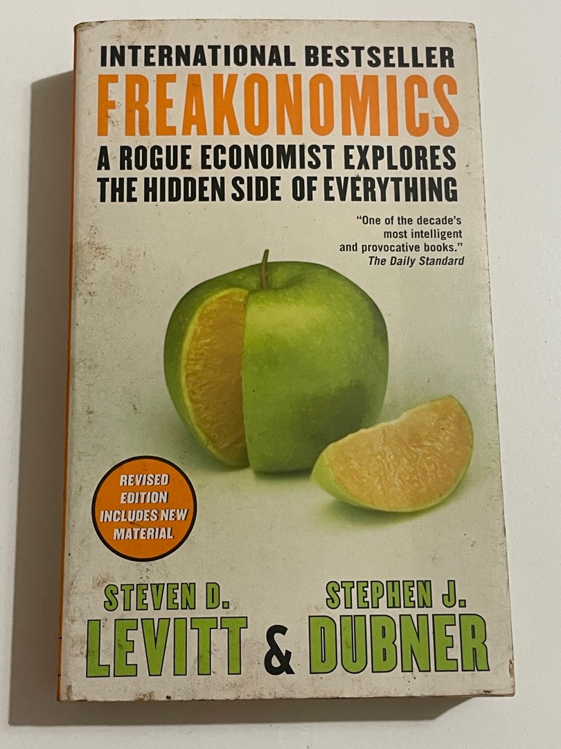 Freakonomics by Stephen Dubner and Steven Levitt, Hobbies & Toys, Books ...