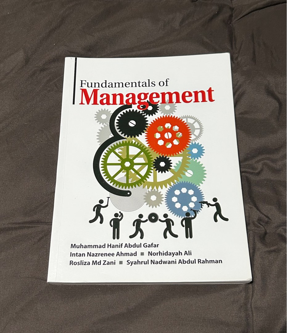 fundamentals of management text book, Hobbies & Toys, Books & Magazines ...