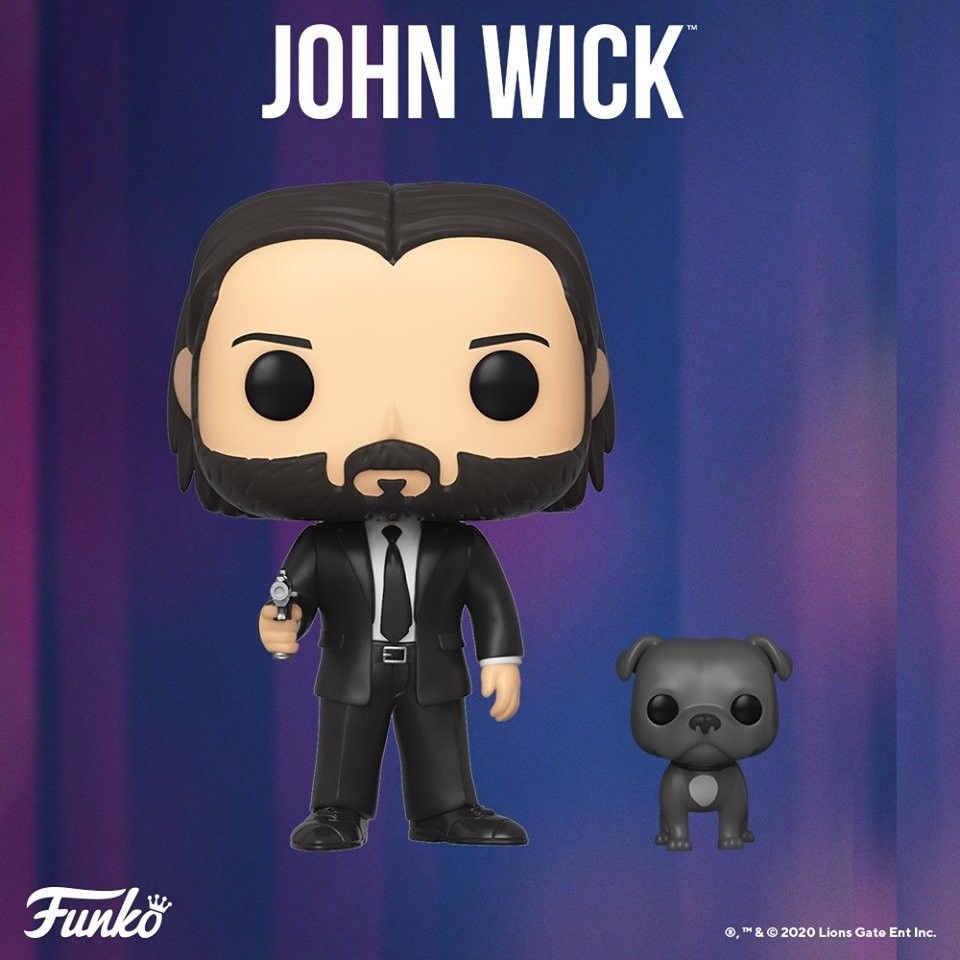 Funko Pop! Movies #580: John Wick - John Wick with dog (CAP GOH MEI ...