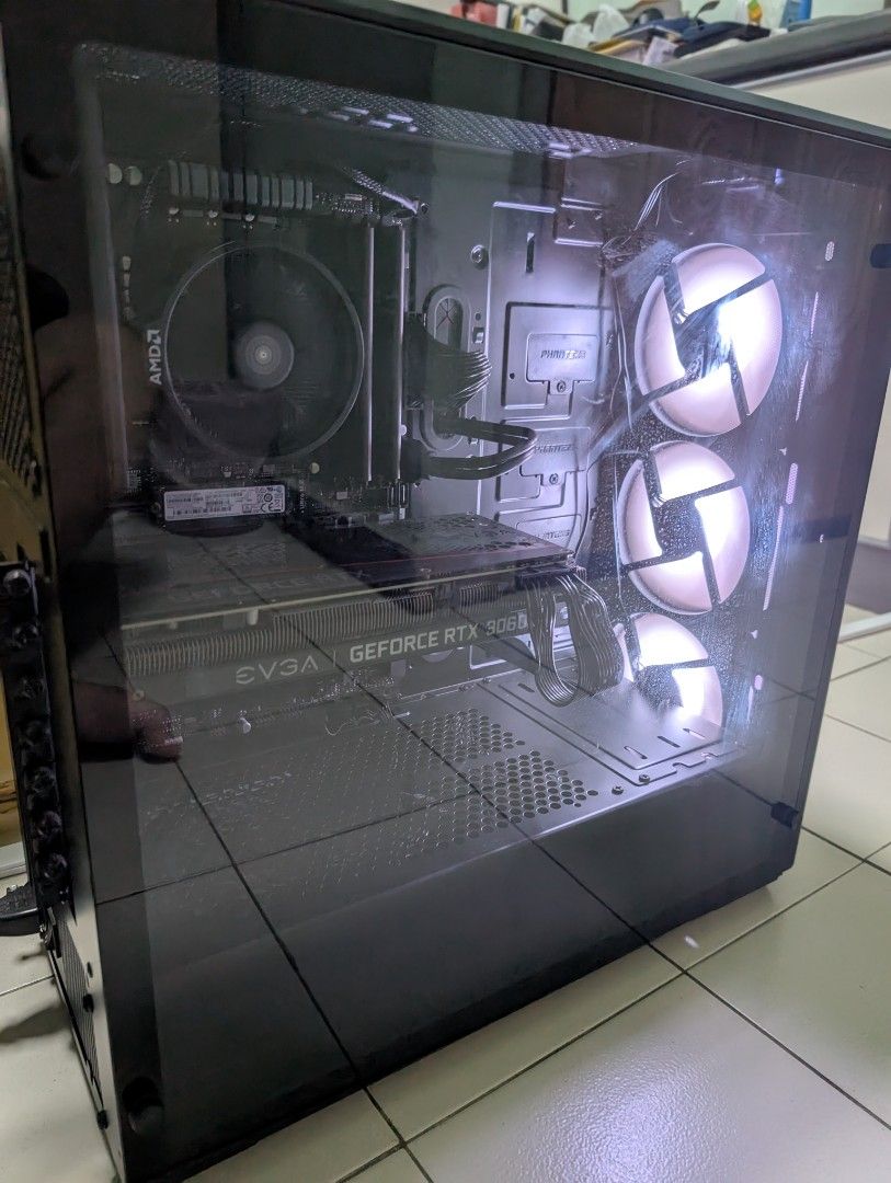 Gaming desktop 3060 ti PC cpu, Computers & Tech, Desktops on Carousell