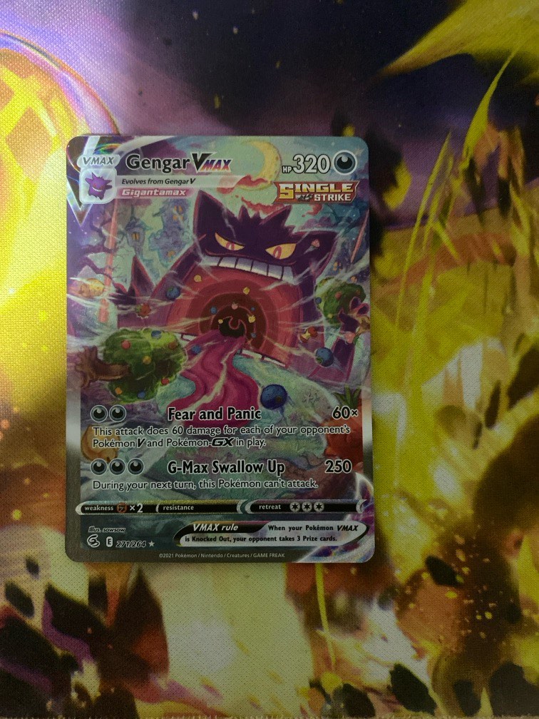 Gengar Vmax alt art, Hobbies & Toys, Collectibles & Memorabilia ...
