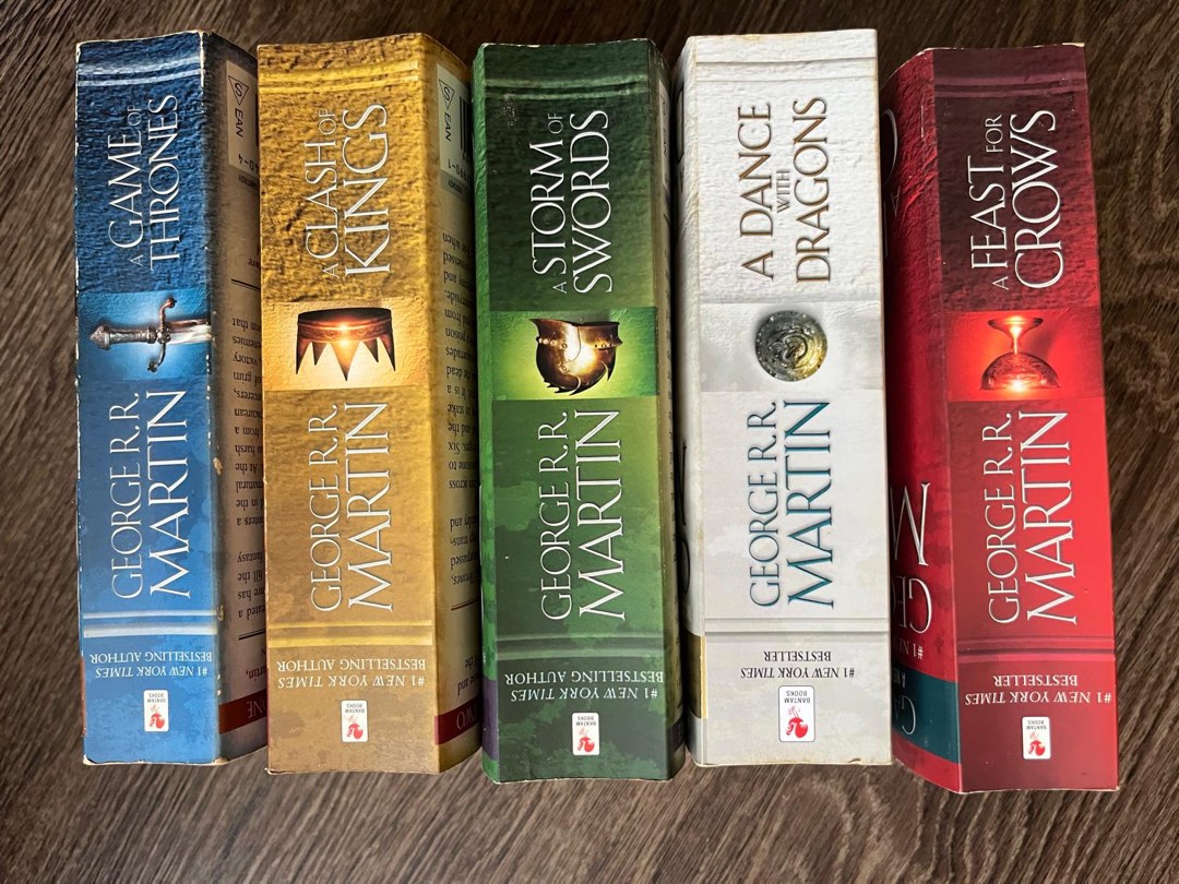 George R.R Martin books, Hobbies & Toys, Books & Magazines, Fiction ...