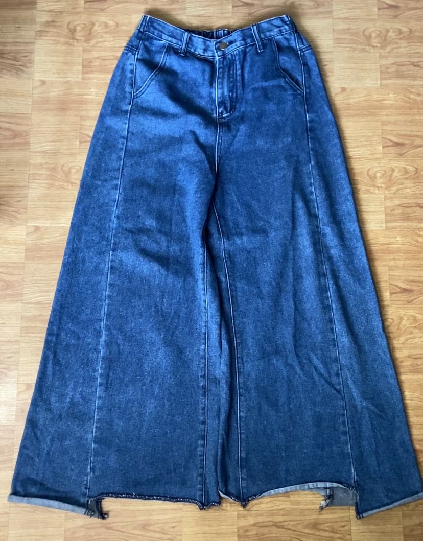 Godzilla Baggy Pants, Men's Fashion, Bottoms, Jeans on Carousell