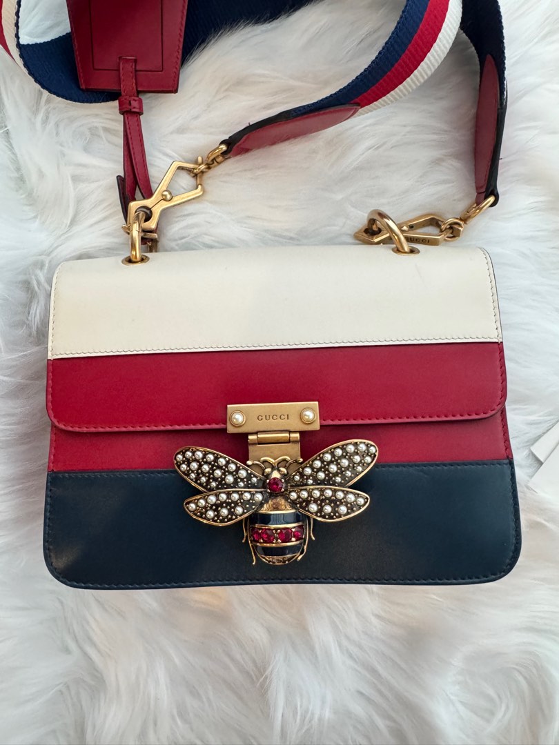 Gucci Queen Margaret Bee Sling Bag, Luxury, Bags & Wallets on Carousell