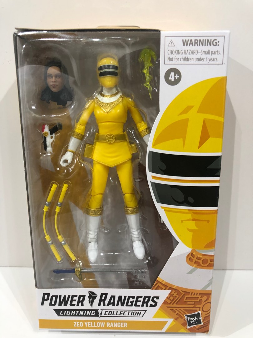 Hasbro Zeo Yellow Ranger, Hobbies & Toys, Toys & Games on Carousell