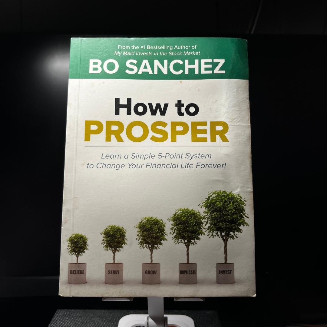 How to Prosper by Bo Sanchez, Hobbies & Toys, Books & Magazines ...