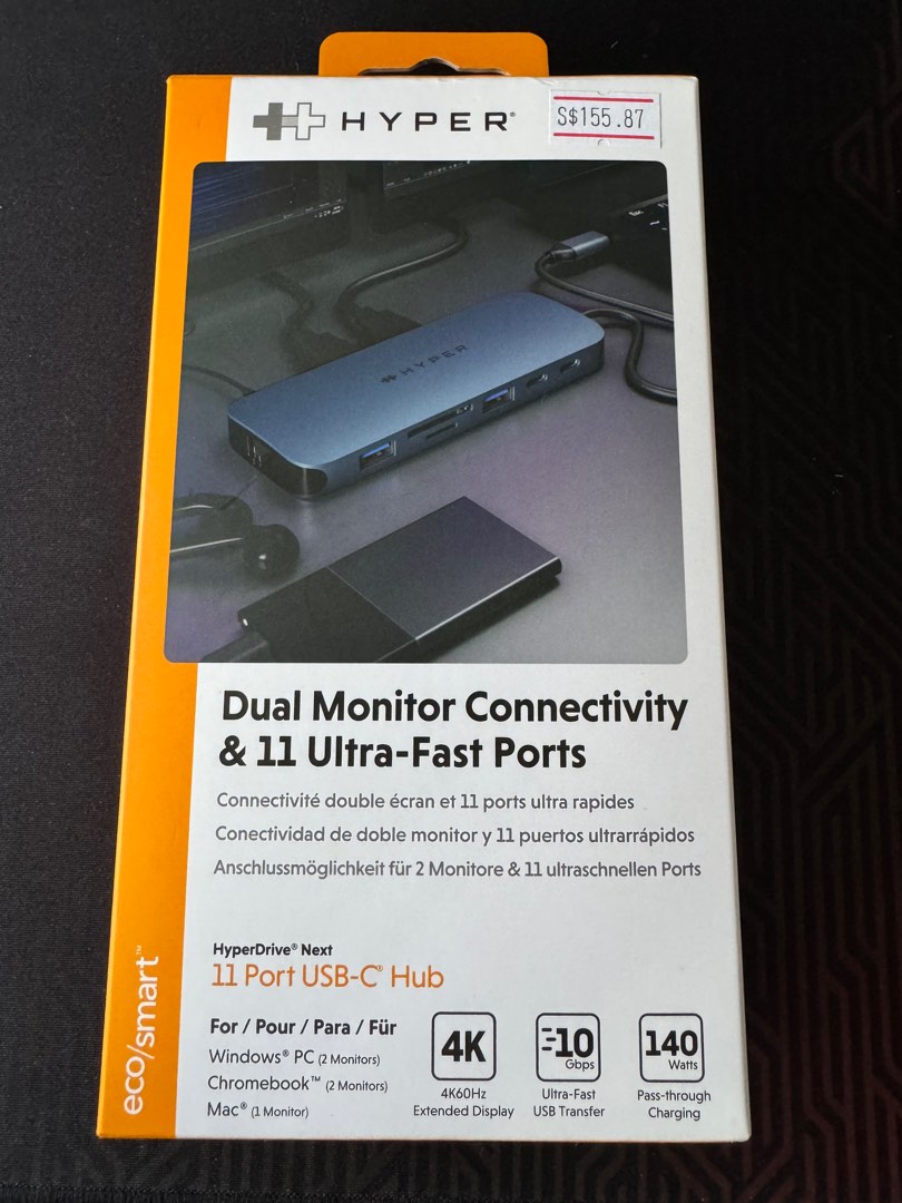 HyperDrive Next 11 Port USB-C Hub, Mobile Phones & Gadgets, Mobile & Gadget Accessories ...