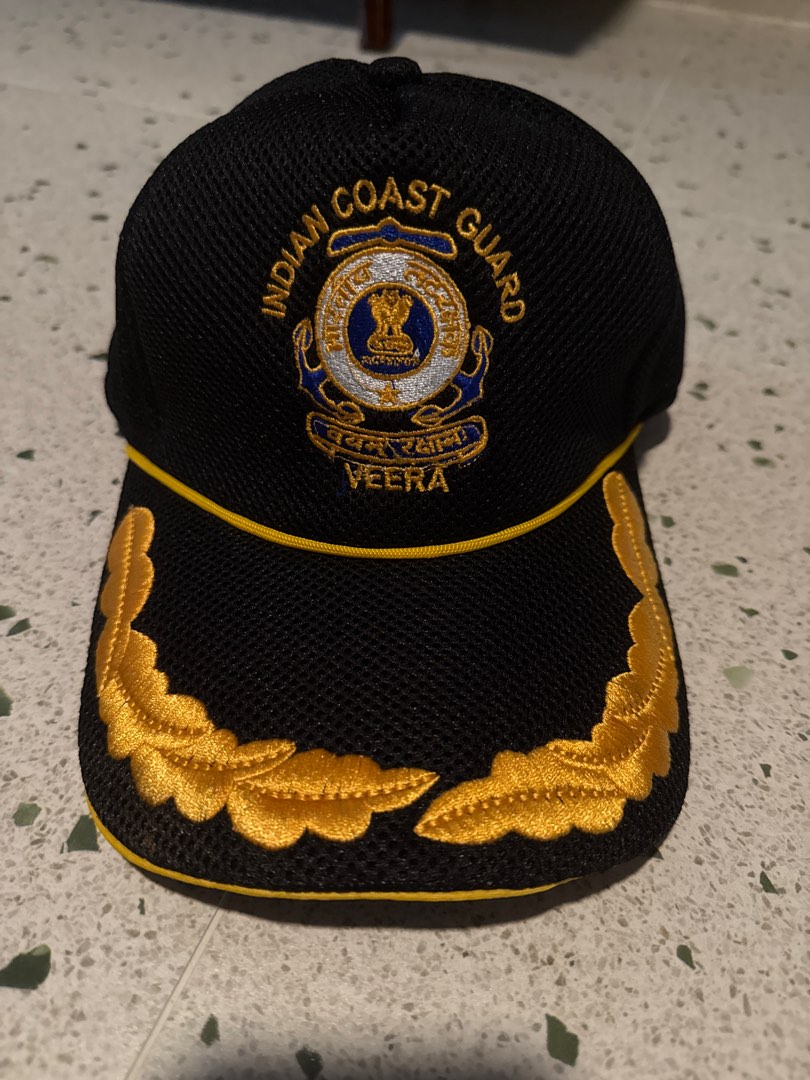 Indian coast guard VEERA official cap, Men's Fashion, Watches ...