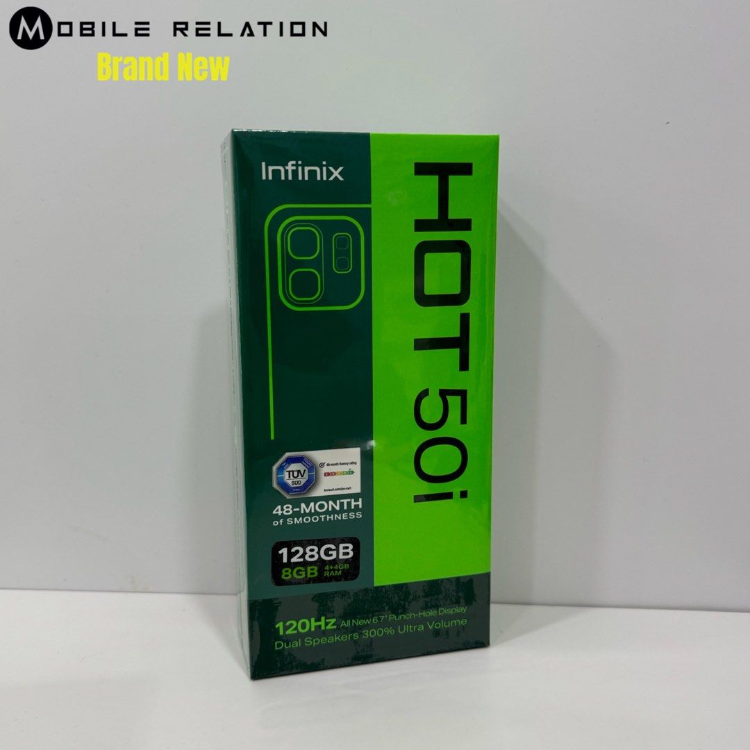 Infinix Hot 50i Titanium Grey 128GB, Mobile Phones & Gadgets, Mobile ...