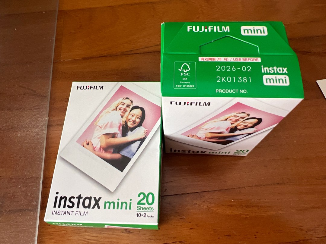 Instax mini 20 pack x2, Photography, Photography Accessories, Other ...