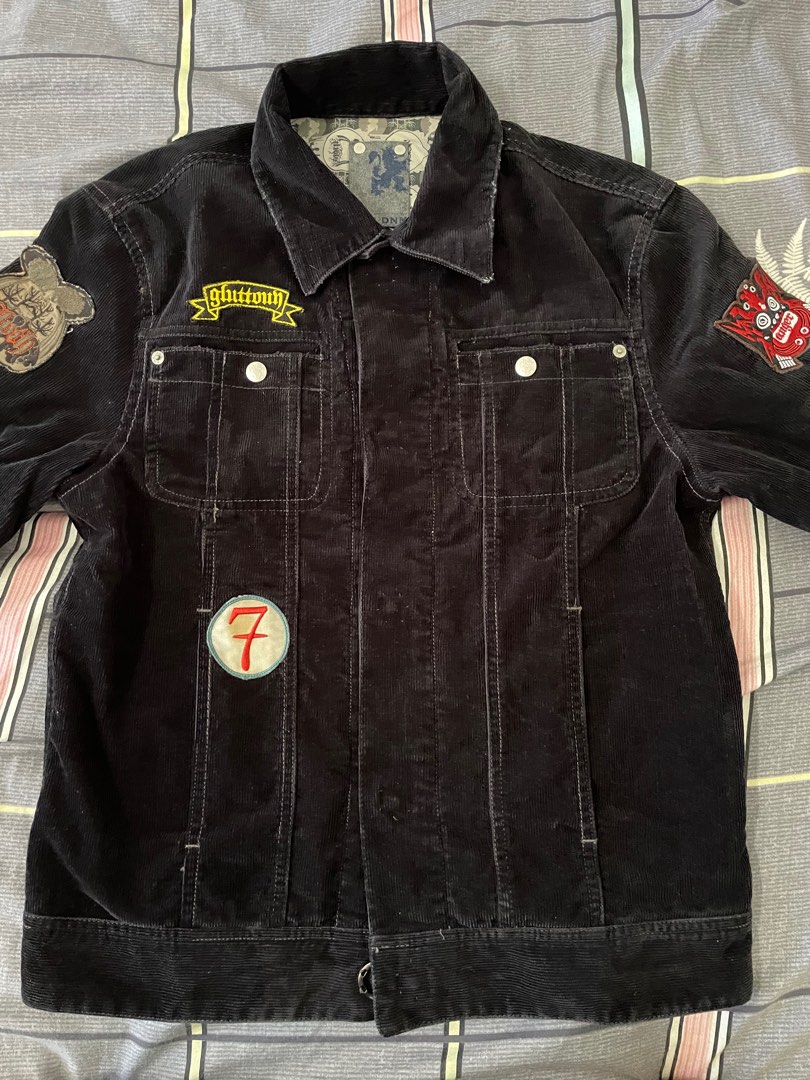 Jacket original from Japan, kain jean Tebal, Men's Fashion, Activewear ...