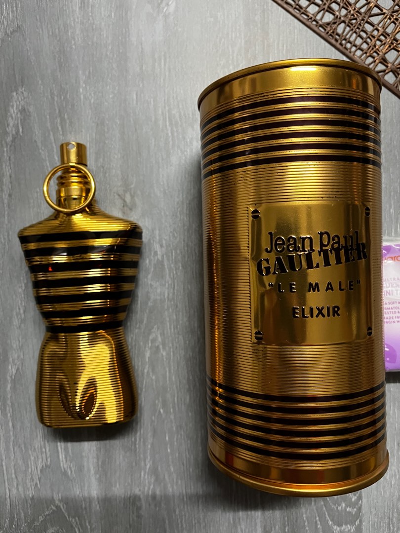 JPG Le Male Elixir empty bottle perfume for collection., Beauty ...