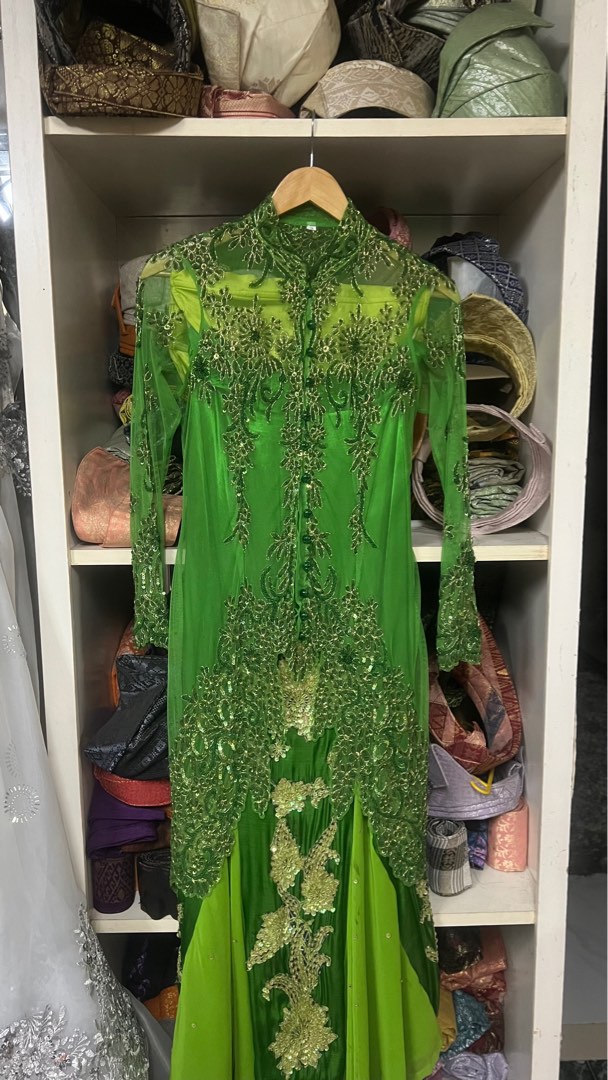 Kebaya Lace Indonesia Style Jawa, Women's Fashion, Dresses & Sets ...