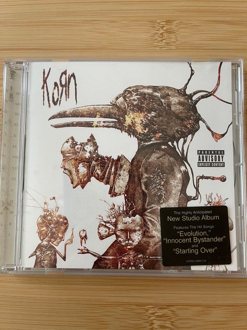 Korn New Studio Album CD, 興趣及遊戲, 音樂、樂器 & 配件, 音樂與媒體 - CD 及 DVD - Carousell