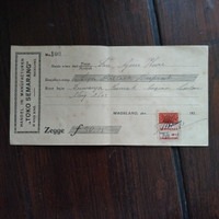 KWITANSI JAMAN JEPANG, NO. 100 - TAHUN 2603 DENGAN SEGEL 15 SEN, Buku ...