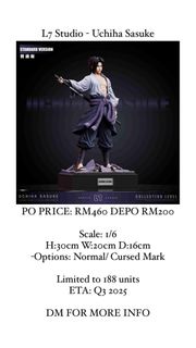 CW Studio - Uchiha Sasuke, Hobbies & Toys, Toys & Games on Carousell