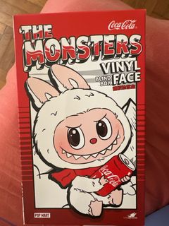 Coca-Cola Vinyl Face, Hobbies & Toys, Toys & Games on Carousell