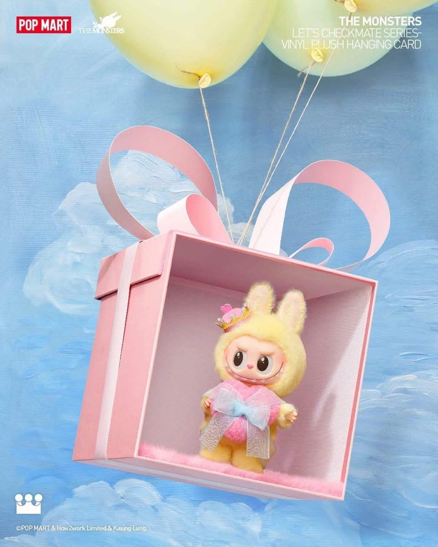 Labubu The Monsters Let's Checkmate Series Vinyl Plush ( x 2), Hobbies ...