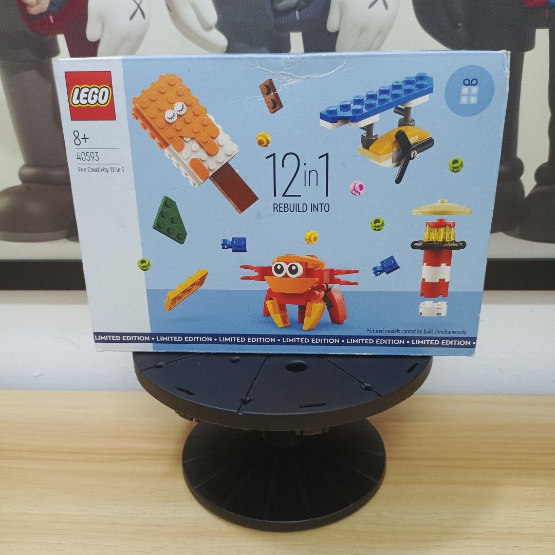 LEGO 40593 FUN CREATIVITY 12 IN 1 REBUILD INTO, Hobbies & Toys, Toys ...