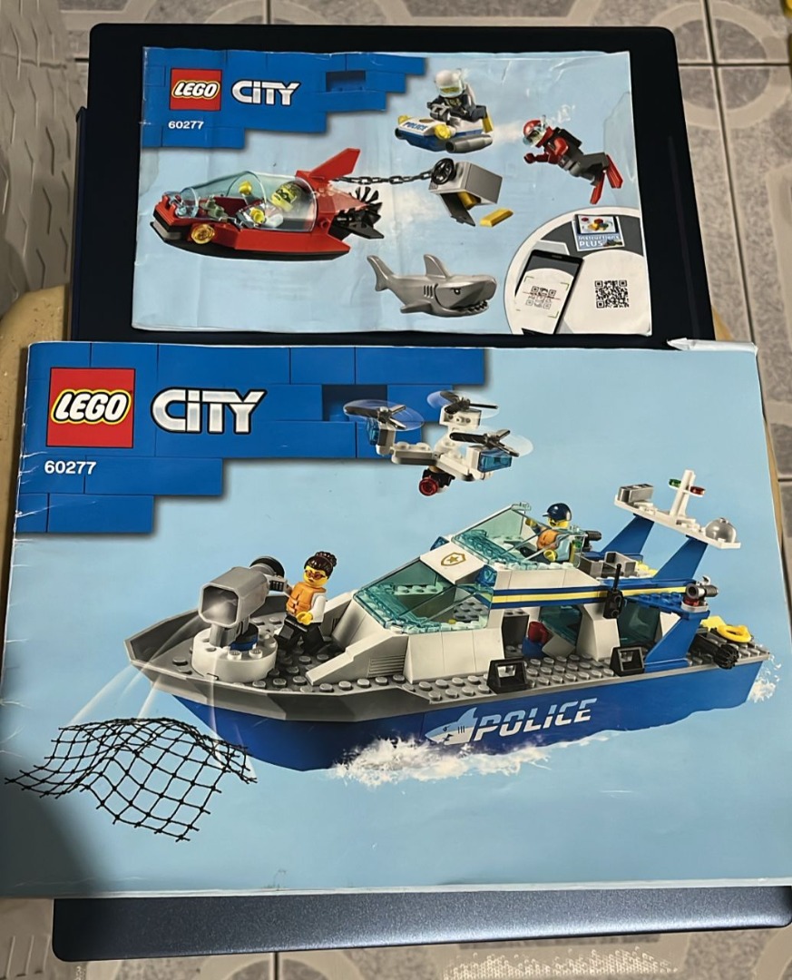 Lego City (60277) - Police Patrol Boat, Hobbies & Toys, Toys & Games on ...