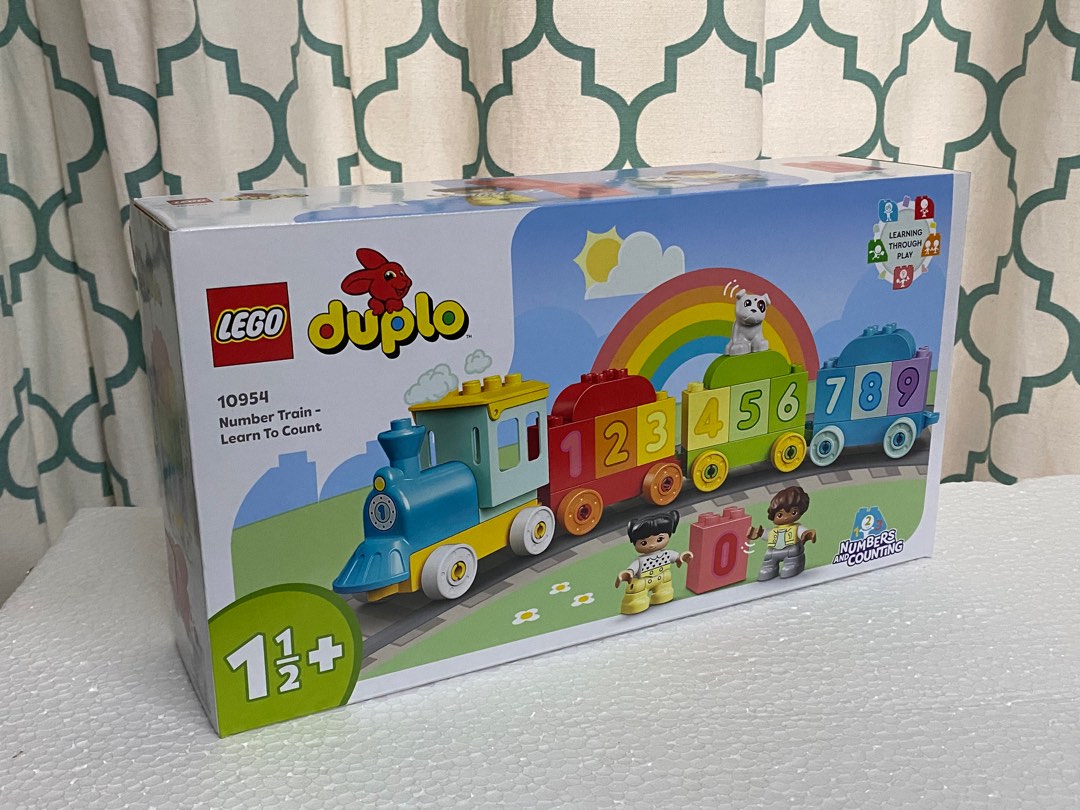 Lego Duplo Number Train, Learn to Count, Hobbies & Toys, Toys & Games on Carousell