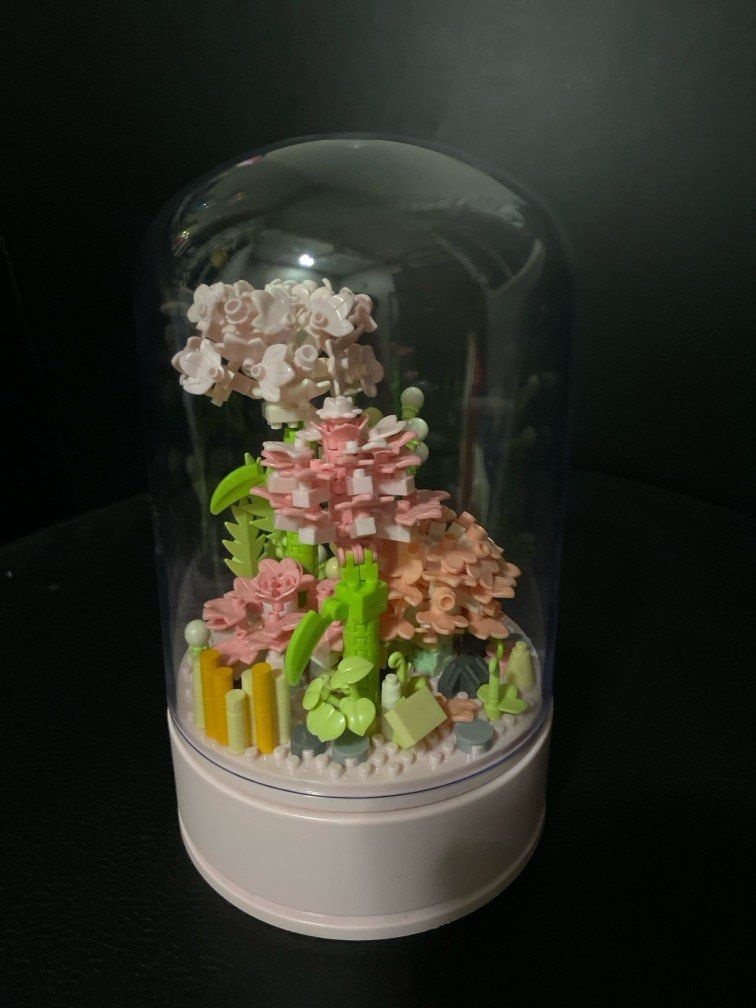 LEGO MUSIC FLOWER BOX, Furniture & Home Living, Home Decor, Artificial ...