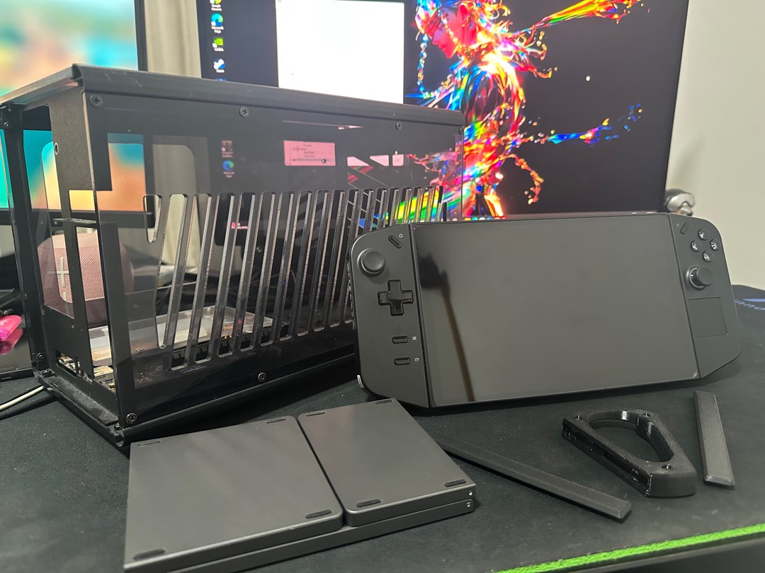 Lenovo Legion Go Z1 extreme with egpu ready case and accessories ...