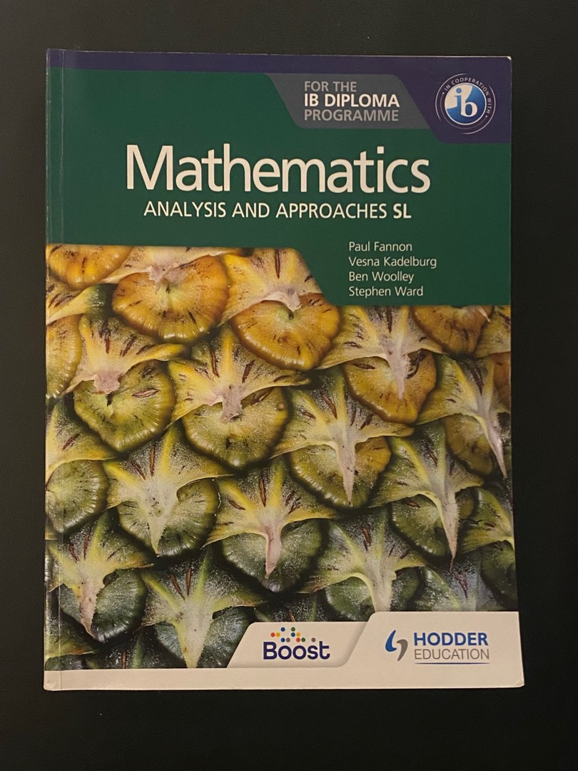 Mathematics Analysis & Approach (AA) SL IBDP Textbook, Hobbies & Toys ...
