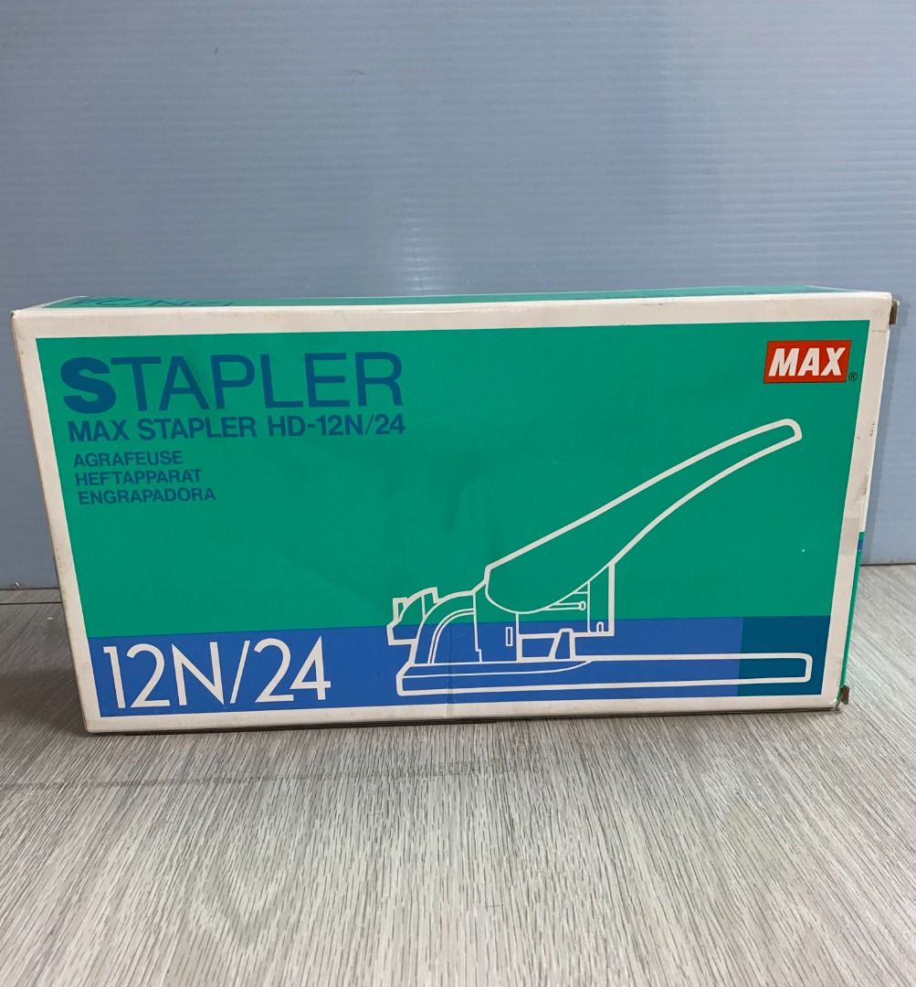 MAX Heavy Duty Stapler HD-12N/24, Hobbies & Toys, Stationery & Craft ...