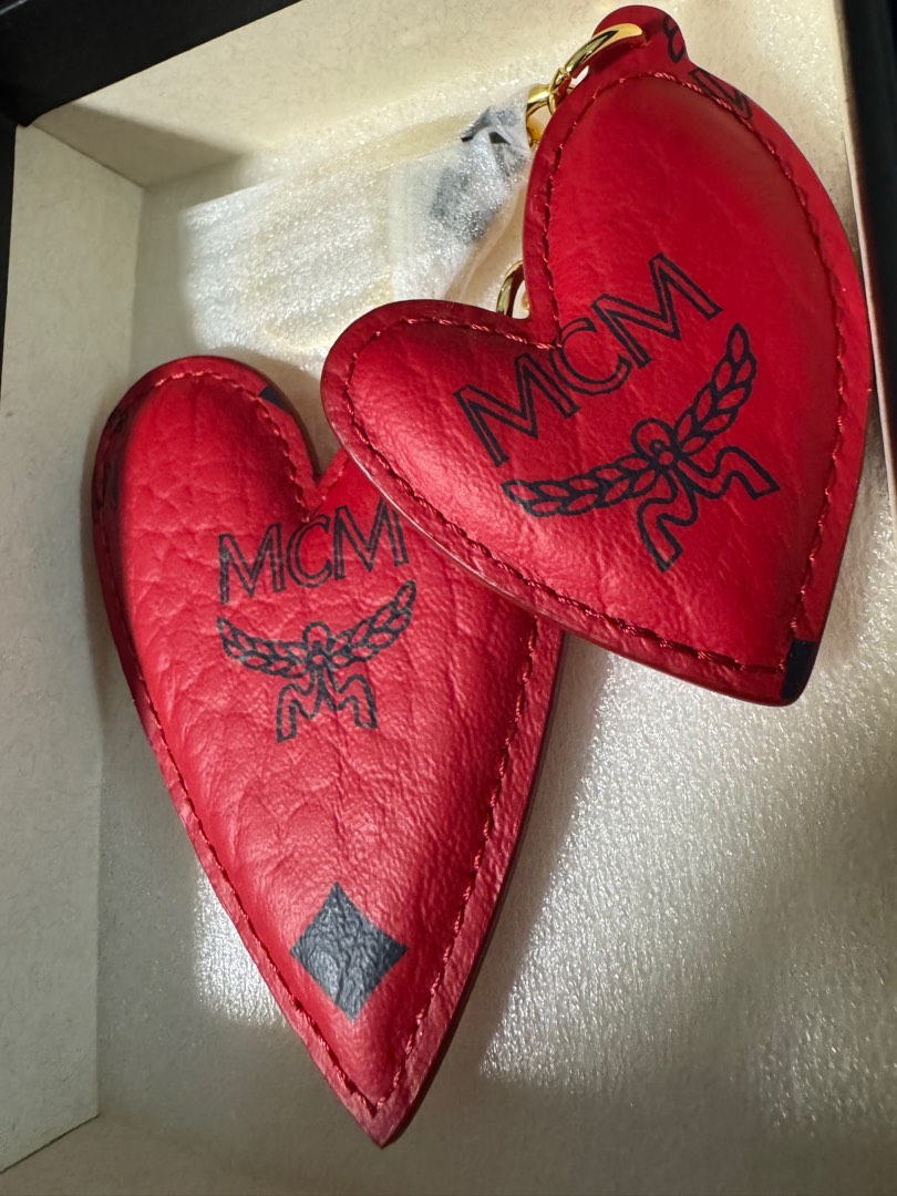 MCM keychain valentine 2025, Luxury, Accessories on Carousell