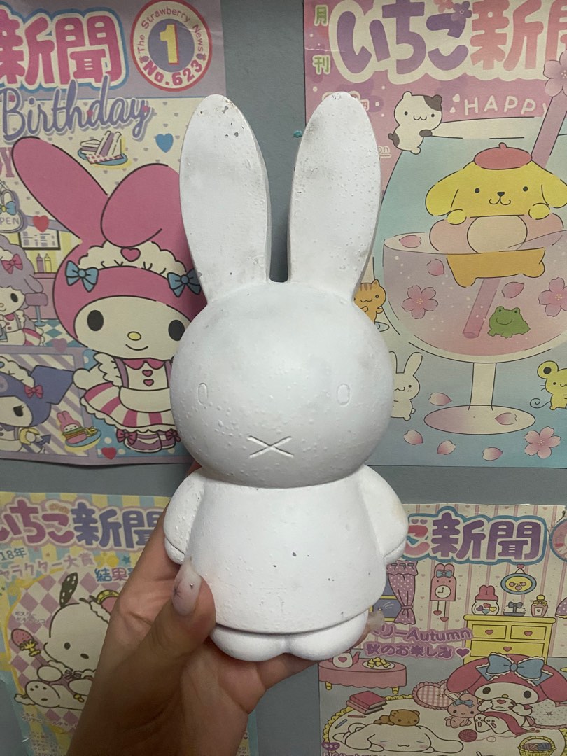 Mercis BV Miffy Bearbrick Acrylic Figure | display | figs | miffy ...