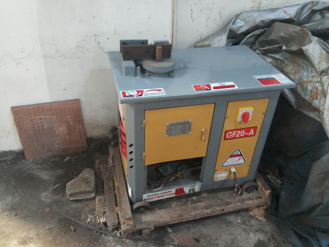 Mesin Bending tekuk besi 3 phase Baru 1x pakai, Desain & Kerajinan ...
