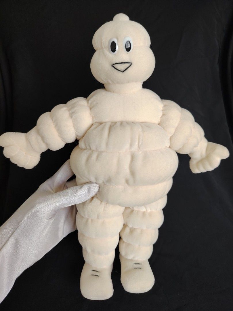 Michelin Man Tire Mascot Plush, Hobbies & Toys, Toys & Games on Carousell