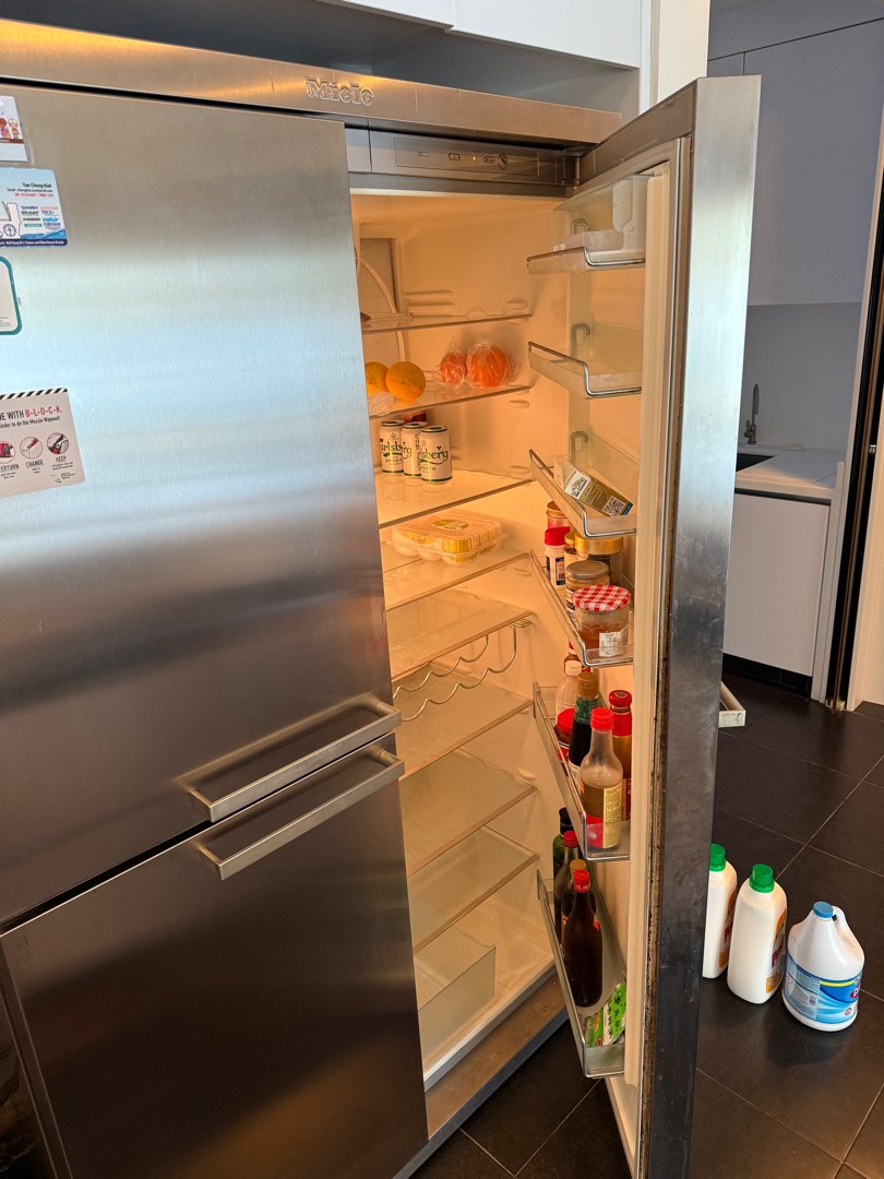 PRICE FOR BOTH Miele side by side fridge - right side fridge works ...