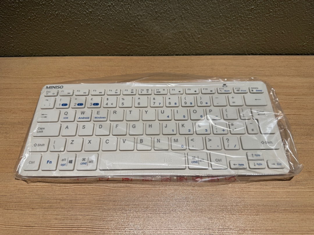 Miniso Wireless Keyboard, Computers & Tech, Parts & Accessories ...