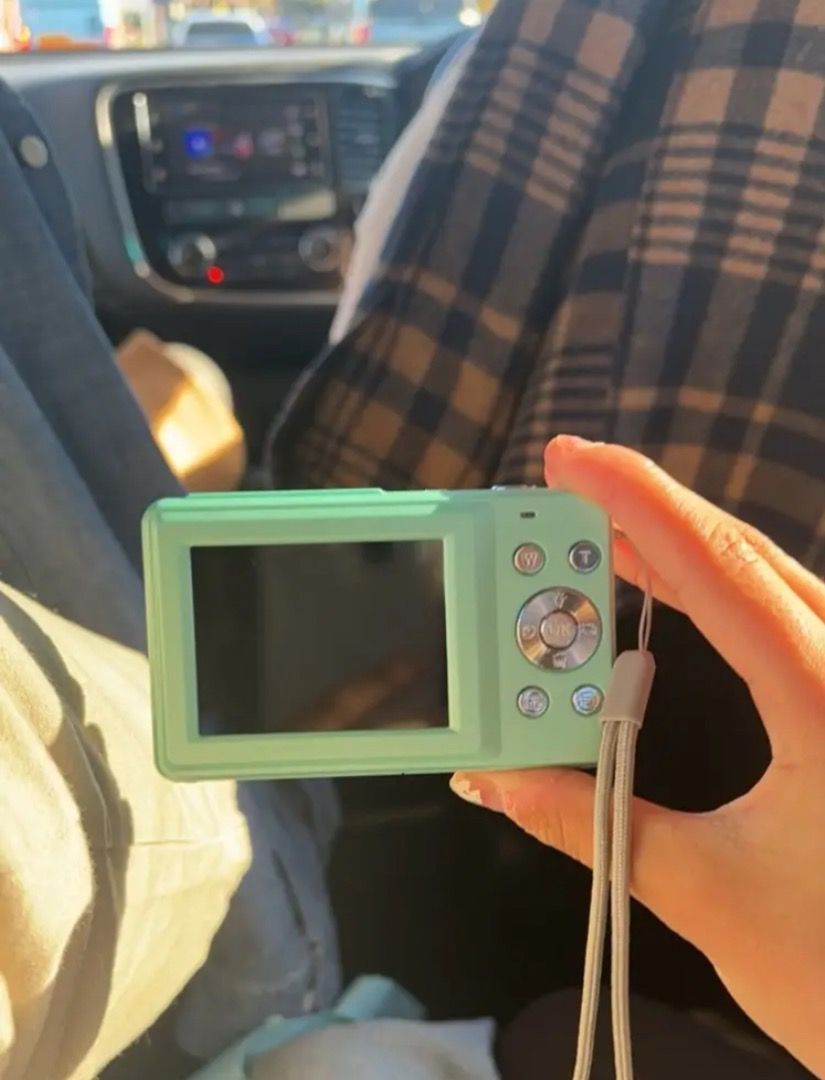 mint green cute digicam digital camera with inclusions, Photography ...