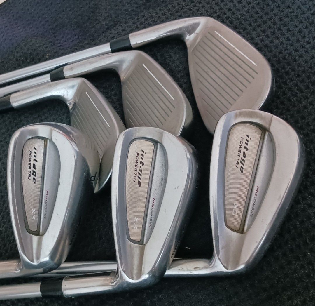 Mizuno JDM Golf Irons Set 5-PW X3 Power TRJ Steel Shaft, Sports ...