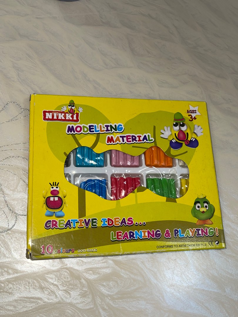 Modelling clay materials (Nikki), Hobbies & Toys, Stationery & Craft ...