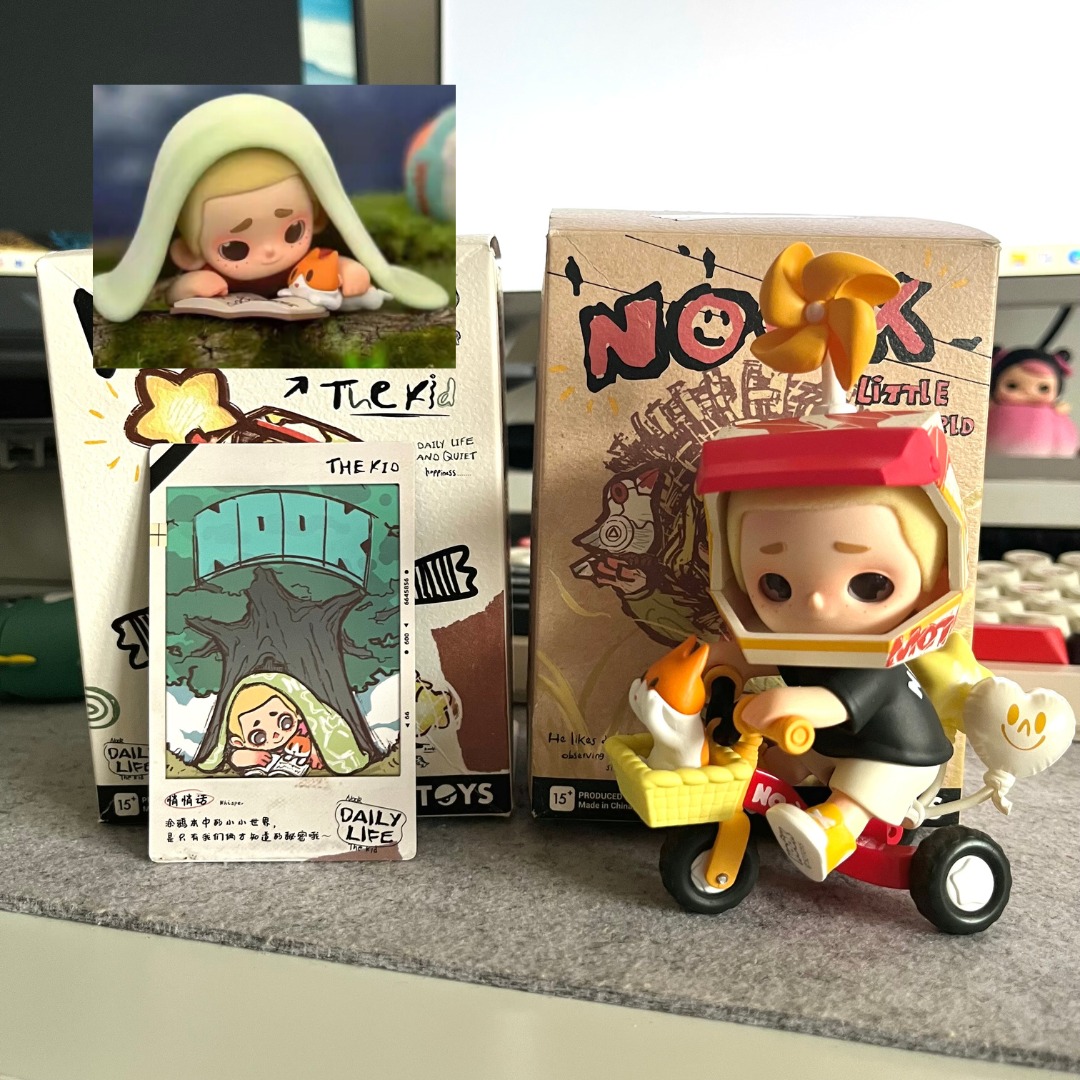 Nook v1 v2 Whisper Jiumi Express 52toys 52 toys pop mart popmart ...