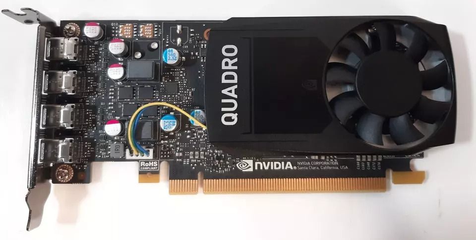 Nvidia Quadro P620 & K620 & K600 GPU, 2 GB GDDR5 VRam & 512 Cores, For ...