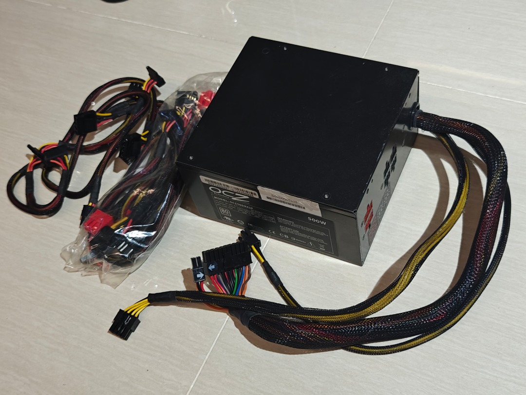 OCZ ModXtreme Pro 500W PSU (Suspected FAULTY), Computers & Tech, Parts ...