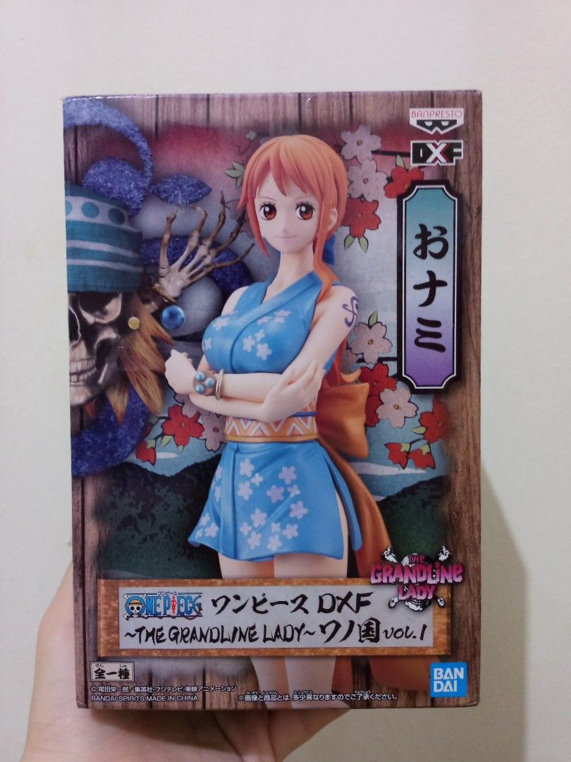 Original Banpresto DXF Gold Sticker One Piece The Grandline Lady Vol. 1 ...