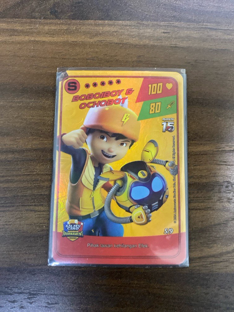 Pek Tour Boboiboy Ochobot Gold, Hobbies & Toys, Toys & Games on Carousell