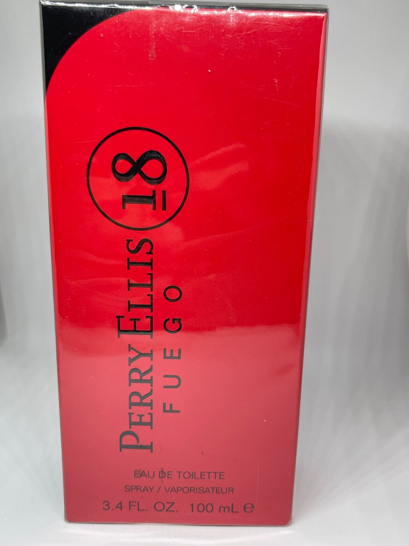 AUTHENTIC PERRY ELLIS 18 FUEGO EDT PERFUME FOR MEN, Beauty & Personal ...