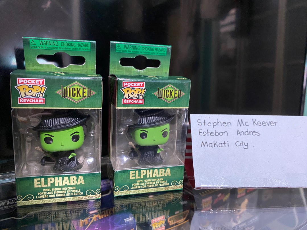 Pocket POP! Keychain: Wicked - Elphaba, Hobbies & Toys, Toys & Games on ...