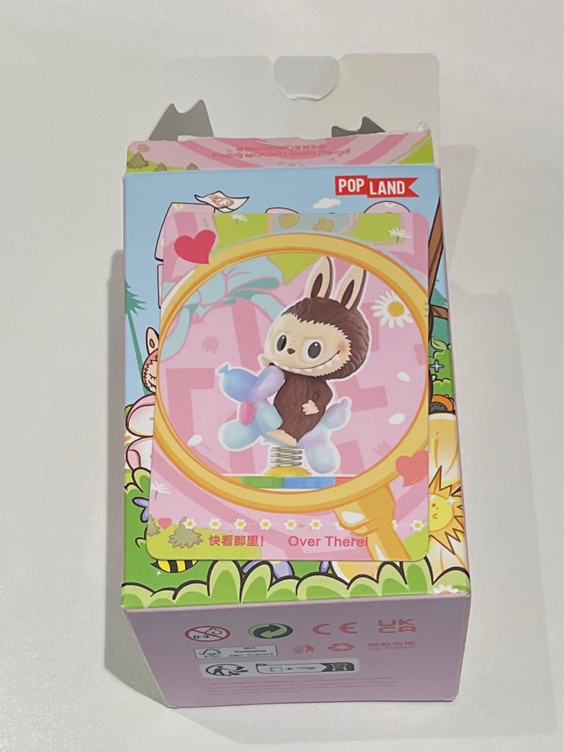Popmart Finding Mokoko Labubu, 興趣及遊戲, 玩具 & 遊戲類 - Carousell